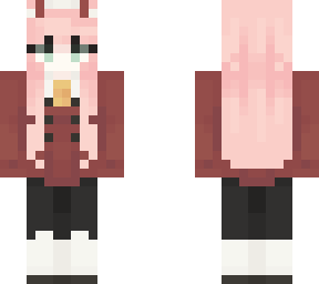 zero two | Minecraft Skin