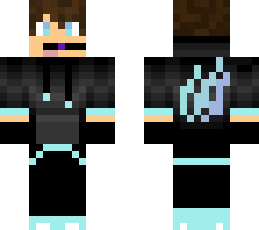 Blue fire skin | Minecraft Skin