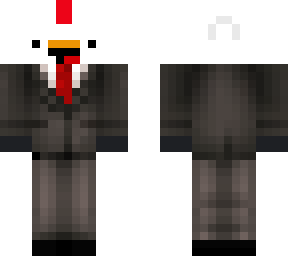 Derp Business Chicken | Minecraft Skin