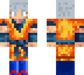 Goku UI | Minecraft Skin