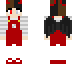 half angel half demon | Minecraft Skins