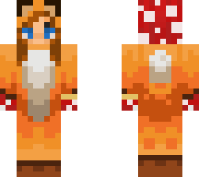mooshroom fox wedding | Minecraft Skin