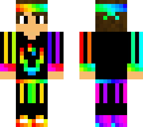 Rainbow Boy | Minecraft Skin
