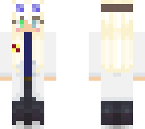 scientist girl | Minecraft Skins