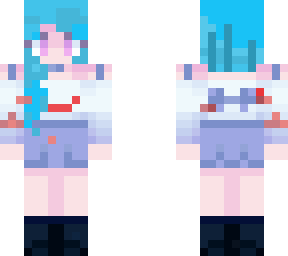 Sky fnf | Minecraft Skin