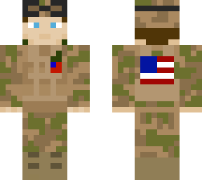 usa soldier | Minecraft Skins