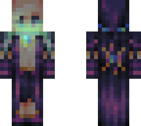 Warlock Illuminated | Minecraft Skin