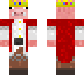 Technoblade Cool Crown Tusks Battle Dsmp Smp Dream Smp Minecraft Skins