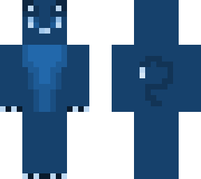 Blue cat | Minecraft Skin