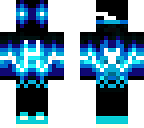 blue lighting | Minecraft Skin