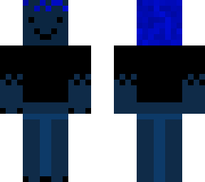 blue man | Minecraft Skin