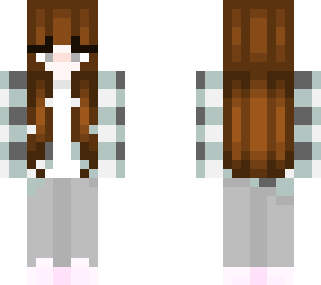 Checkered Girl | Minecraft Skin