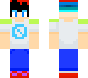 cool fnf bf | Minecraft Skin