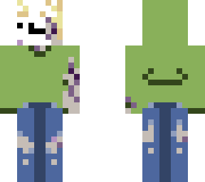 corrupted dream?? | Minecraft Skin