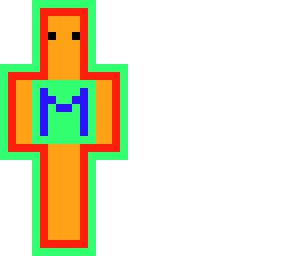 Letter M | Minecraft Skin