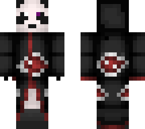 panda akatsuki invasion | Minecraft Skin