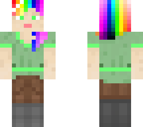 rainbow alex | Minecraft Skin
