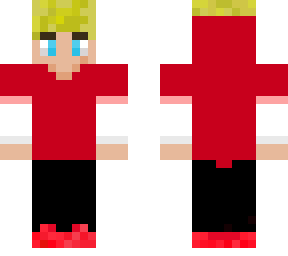 Tommyinit red version | Minecraft Skin
