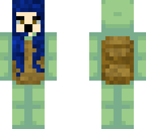 Turtle Girl | Minecraft Skin