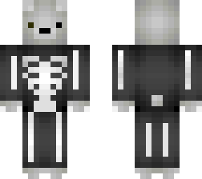 wali bear in halaween | Minecraft Skin