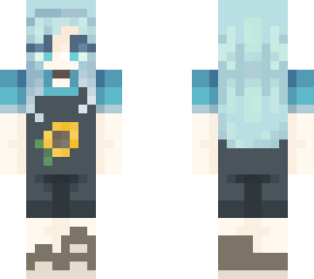 >> eyes blue like the atlantic ! | Minecraft Skin