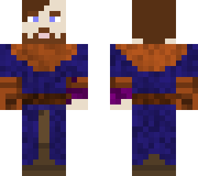 Blue (Mage Robes) | Minecraft Skin