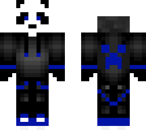 Blue Panda Skin | Minecraft Skin
