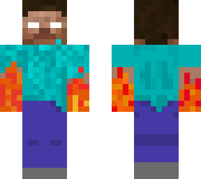 fire hand | Minecraft Skins