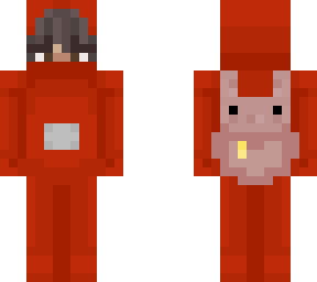 red teletubby | Minecraft Skin