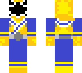 Samurai gold ranger power rangers samurai | Minecraft Skin