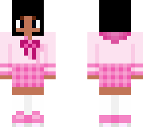 Small Pink Dress | Minecraft Skin