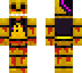 Springlocked Fredbear | Minecraft Skin