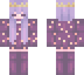starry night girl | Minecraft Skins