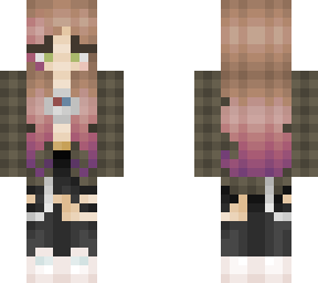 subtle alternative girl | Minecraft Skin