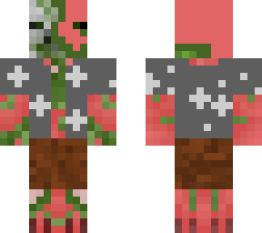 Minecraft Zombie Pigman Template