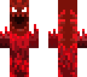 tricky the clown third form | Minecraft Skin