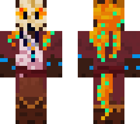 undead sea captain skulldog | Minecraft Skin