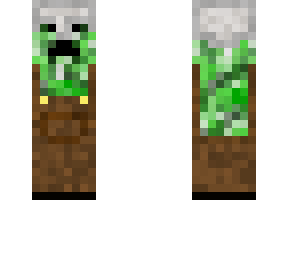 little creeper with the iron helmet | Minecraft Skins