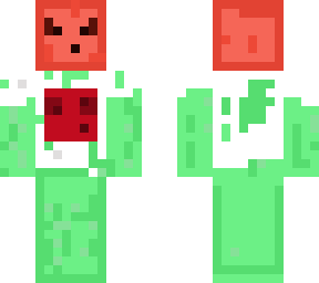 angry slime | Minecraft Skin
