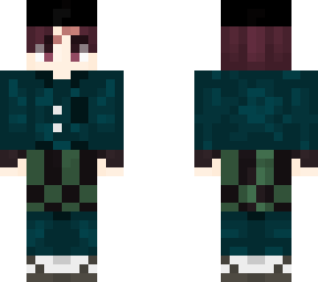 Baju Raya Tanjiro 2021 | Minecraft Skin