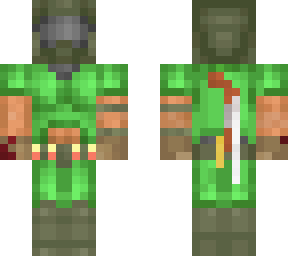 doom guy | Minecraft Skins