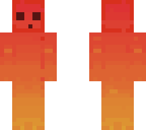 fire slime | Minecraft Skin