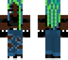 Black Braids | Minecraft Skins