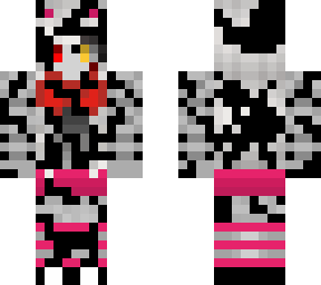 Human Nightmare Mangle | Minecraft Skin