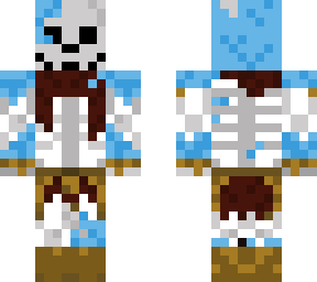 Ice Skeleton | Minecraft Skin