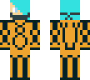 Orange Armor | Minecraft Skin