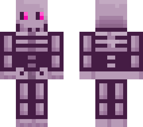 pink skeleton | Minecraft Skin
