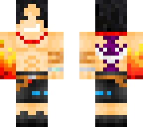 portgas d ace | Minecraft Skins