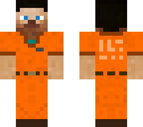 prisoner steve | Minecraft Skin
