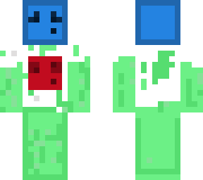 sad slime | Minecraft Skin